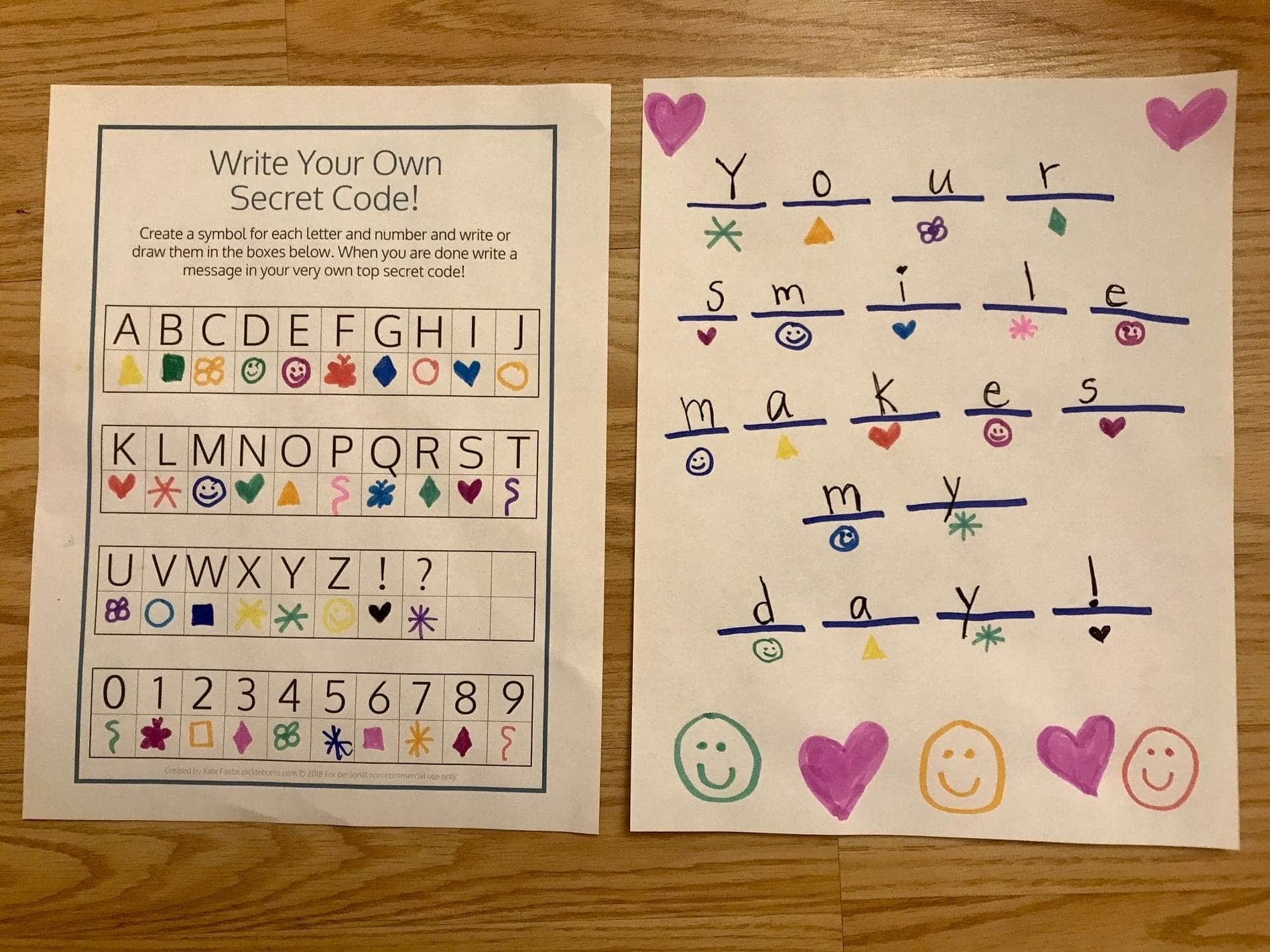 Secret Spy Codes